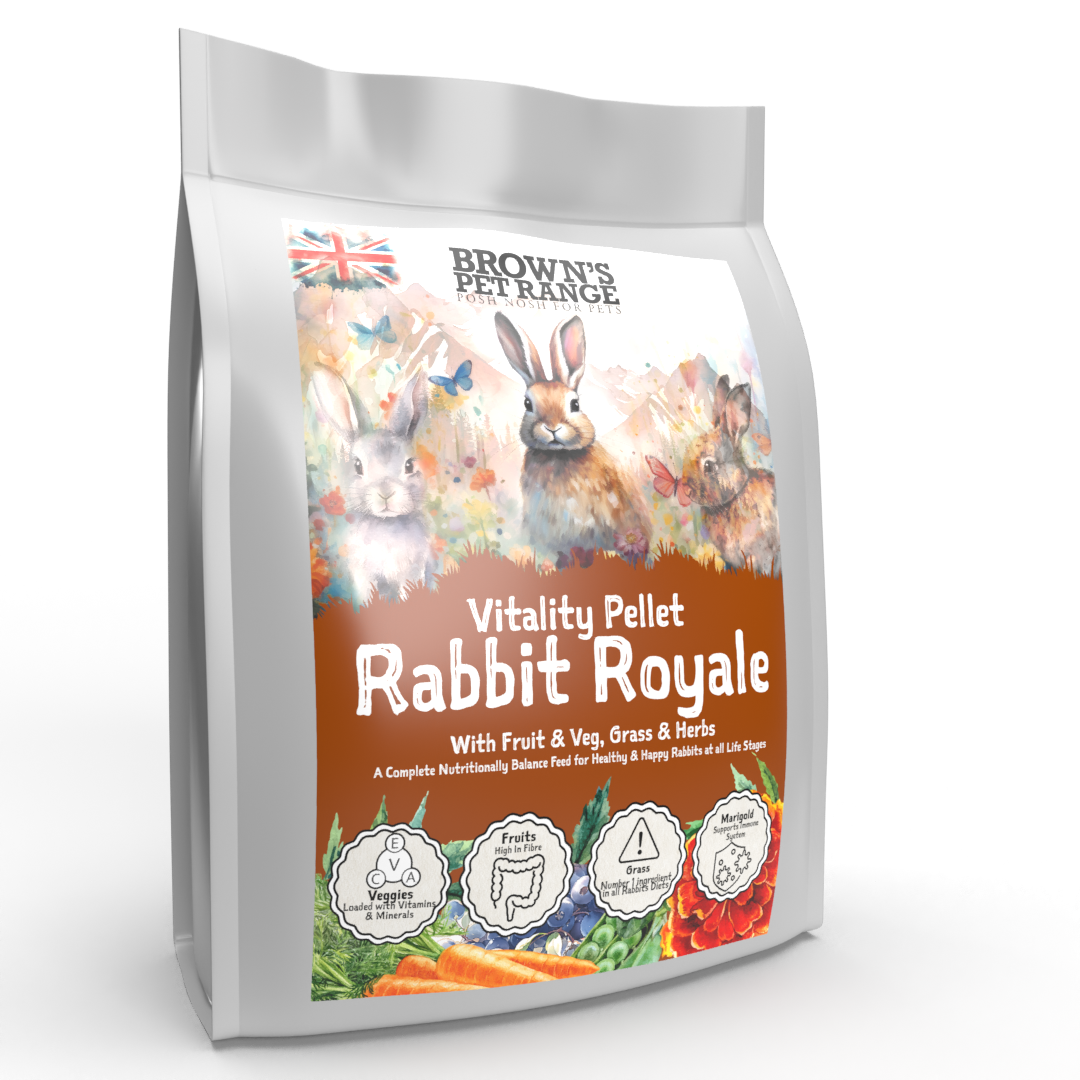 Rabbit Royale Vitality Pellets | Posh Nosh for Rabbits | BROWNS PET RANGE