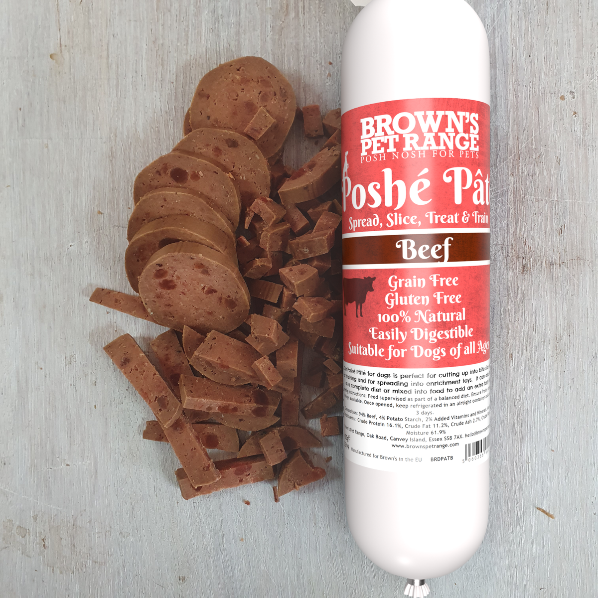 Poshé Pâté Range | Posh Pate for Dogs | BROWNS PET RANGE