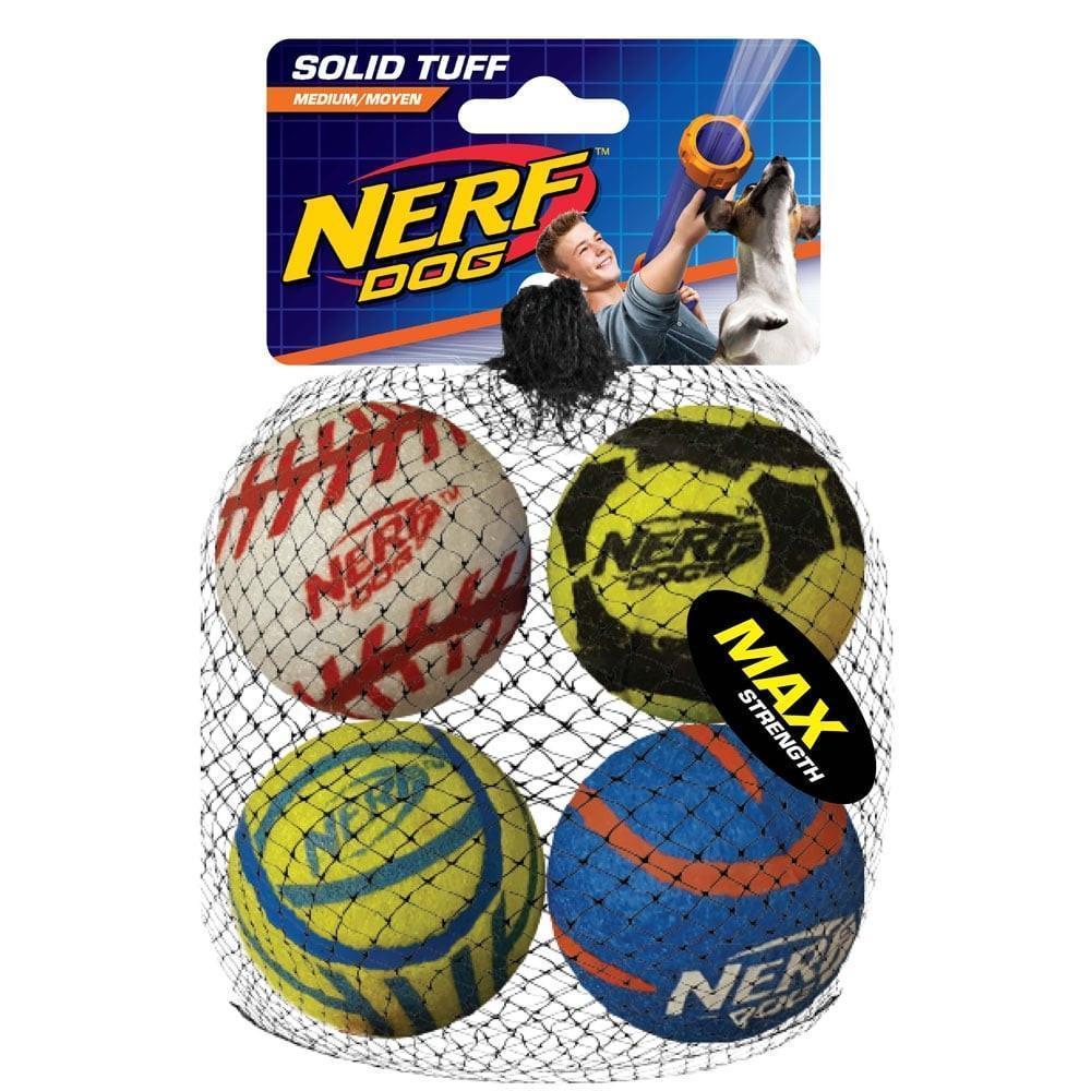 NERF Dog Blaster Reloads | Mega Tuff 4 Pack – BROWNS PET RANGE